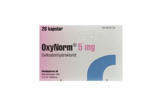 Köp OxyNorm Kapsel, hård 5 mg Oxikodon 28 styck på Kronans Apotek ...