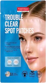 Köp Purederm Trouble Clear Spot Patches Plåster mot finnar 22 st på ...
