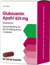 Köp Apofri Glukosamin 625 mg Glukosamin kapsel, 60 st på Kronans Apotek ...