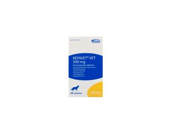 Köp Kefavet vet. Filmdragerad tablett 500 mg 28 styck på Kronans Apotek ...