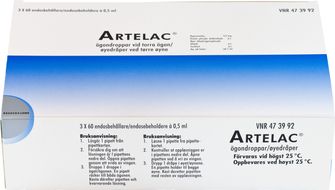 Köp Artelac Ögondroppar, lösning i endosbehållare Hypromellos 180 x 0,5 ...