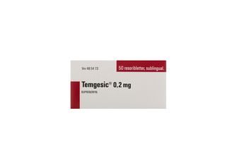 Köp Temgesic Resoriblett, sublingual 0,2 mg 50 styck på Kronans Apotek ...
