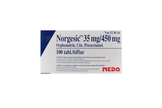 Köp Norgesic Tablett 35 mg/450 mg 100 styck på Kronans Apotek | Kronans ...