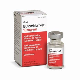 Köp Butomidor vet. Injektionsvätska, lösning 10 mg/ml 10 milliliter på ...