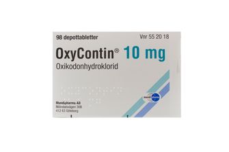 Köp OxyContin Depottablett 10 mg Oxikodon 98 styck på Kronans Apotek ...