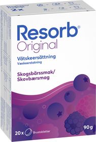 Köp Resorb Original Skogsbär Brustablett 20 st på Kronans Apotek ...