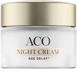 Köp ACO Face Age Delay+ Night Cream Anti-age nattkräm 50 ml på Kronans ...